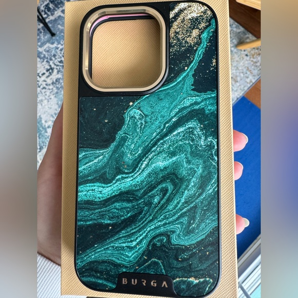 Burga | Cell Phones & Accessories | Emerald Pool Elegant Iphone 5 Pro Case Elitegold | Poshmark